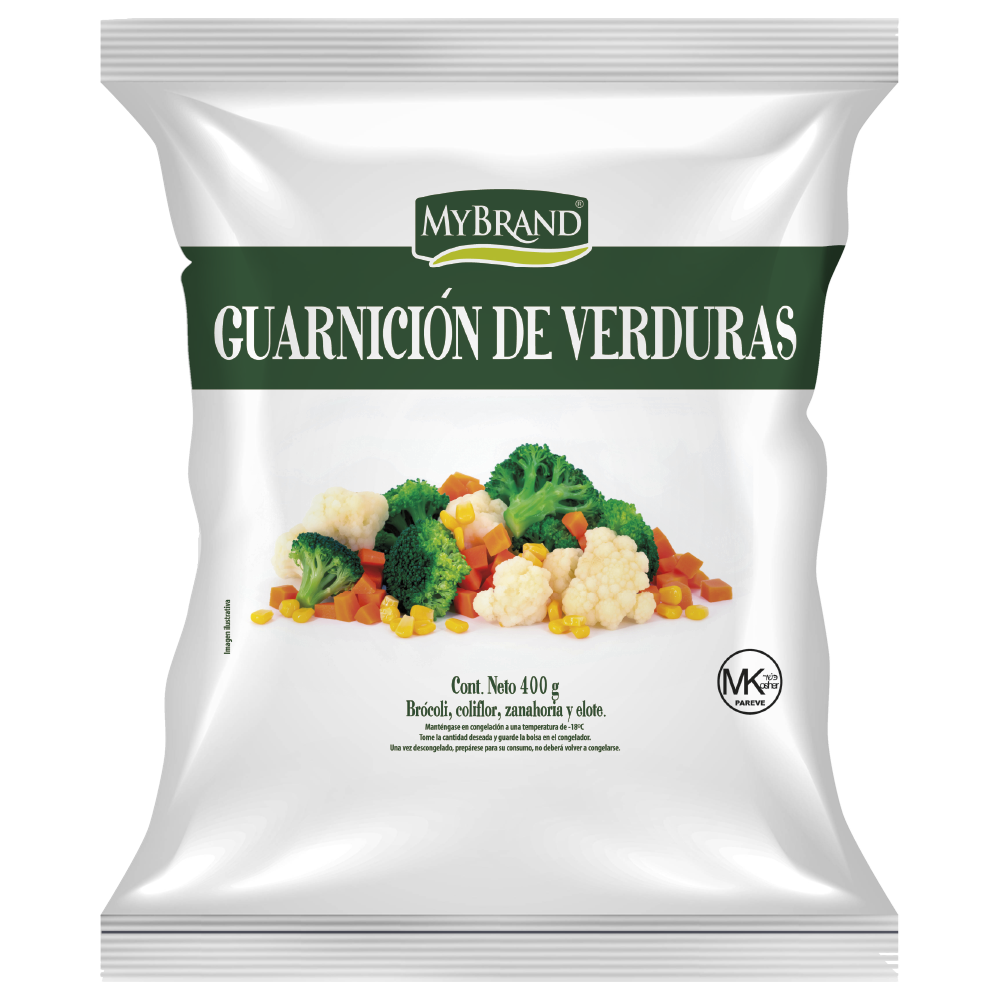 Paquete De Verduras Congeladas